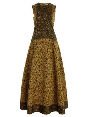 Ulla Johnson Isadora Drop Waist Dress - Animal