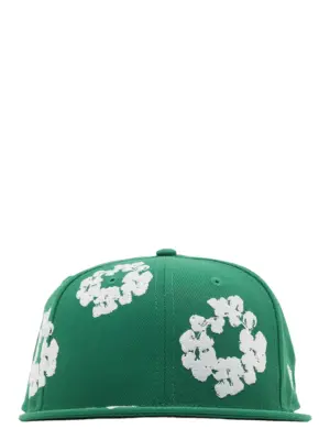 DENIM TEARS X New Era Cotton Wreath 59/50 Cap - Green