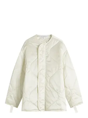 JW Anderson Oversized Quilted Jacket - Ivory