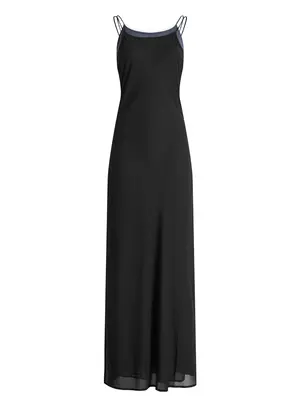 HOLZWEILER Leika Maxi Slip Dress - Black Mix