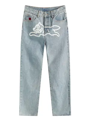 ICECREAM Running Dog Denim Pant - Heavy Wash Blue