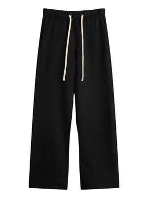 LES TIEN Heavyweight Classic Pants - Jet Black