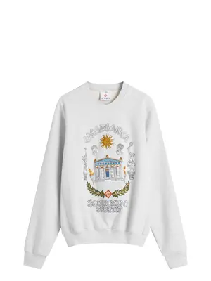 Casablanca Embroidered Sweatshirt - Le Temple Du Sport