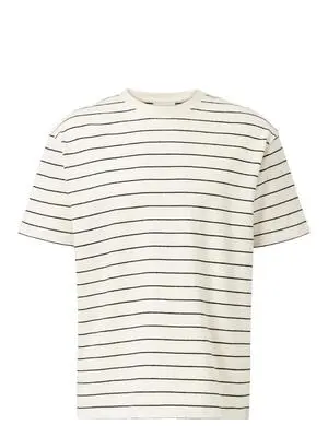 FRAME Striped Cotton Jersey T-shirt - Multicoloured