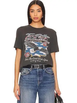 Junk Food Tom Petty Eagle Graphic T-shirt - Black
