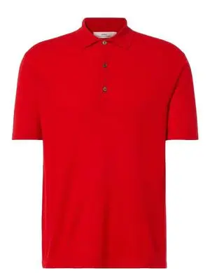 Arch4 Mr Rochester Cashmere Polo Shirt - Red