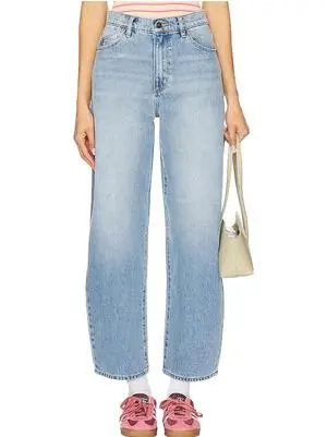 Rolla's Gigi Barrel Jeans - Brad Blue