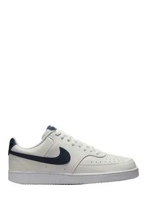 Nike Court Vision Low Sneakers Sail/white/armory Navy Blue