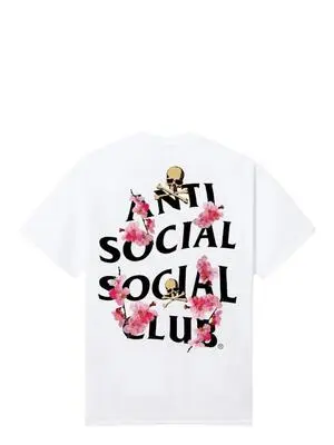 ANTI SOCIAL SOCIAL CLUB X Mastermind Mmotch Tee Shirt - White