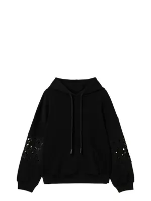 TWINSET TWINSET Macramé-Detailing Hoodie
