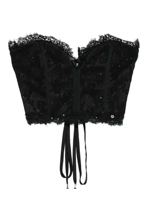 NISSA NISSA Lace Corset Top