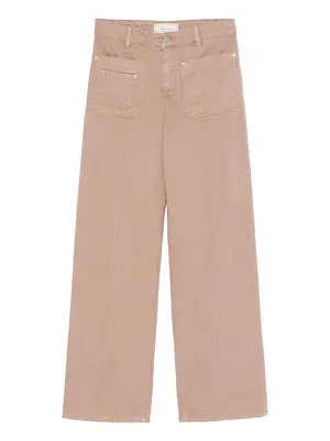 Blumarine Canvas Jeans - Brown