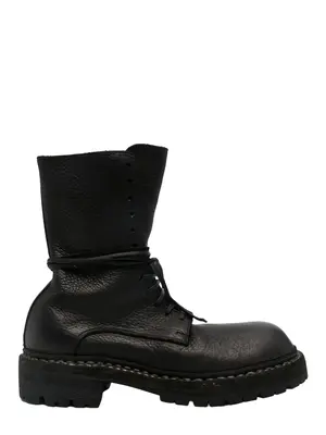Guidi 40mm Leather Boots - Black