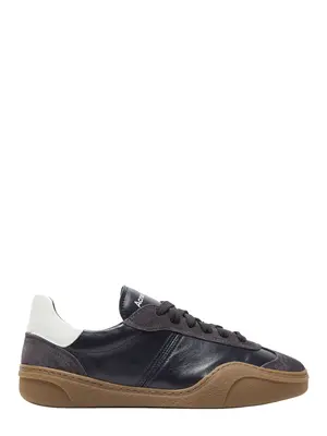 Acne Studios Panelled Low-top Sneakers - Black