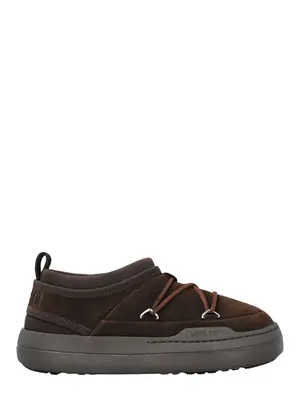 Moon Boot Logo-print Sneakers - Brown