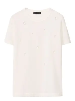Fabiana Filippi Jersey T-shirt - 0142 White