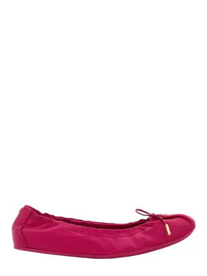 FERRAGAMO Ferragamo Elasticated Ballerinas Red