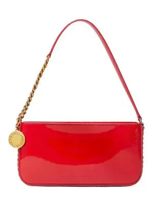 Stella McCartney Frayme Shoulder Bag - Red