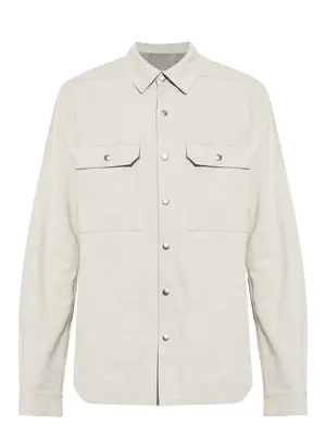 Rick Owens Flap-pocket Shirt Jacket - Neutrals