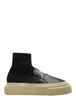MAISON MARGIELA Sock-insert Sneakers - Black