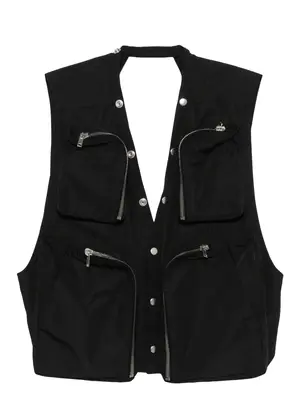 Rick Owens Cargo Vest - Black