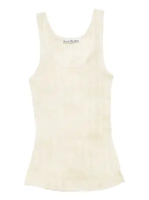 Acne Studios Distressed Tank Top - Neutrals