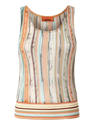 Missoni Striped Tank Top - Neutrals