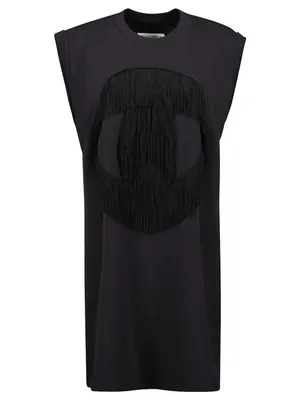 MAISON MARGIELA Fringed Dress - Black