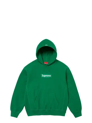 Supreme Box Logo Hoodie - Green