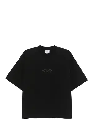 Vetements Logo-print T-shirt - Black