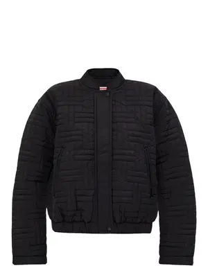 Kenzo Padded Bomber Jacket - Black