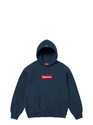 Supreme Box Logo Hoodie - Blue