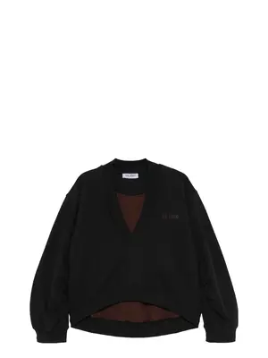 Attico Faded Sweatshirt - Black