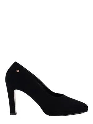 STINAA.J Isa Orthopedic Pointed Toe Pumps - Black Suede