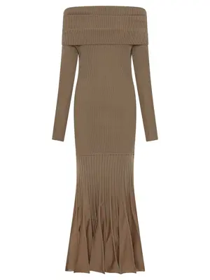NICHOLAS Maxine Maxi Dress - Brown