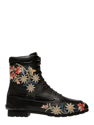 Bally Alpine Flowers Boots - Black