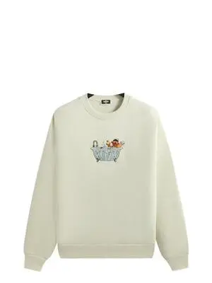 Kith X Sesame Street Ernie Nelson Crewneck Sweatshirt - Chalk