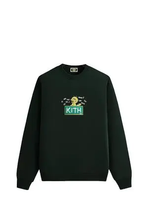 Kith X Sesame Street Big Bird Nelson Crewneck Sweatshirt - Stadium