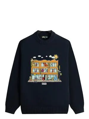 Kith X Sesame Street Lafayette Crewneck - Nocturnal