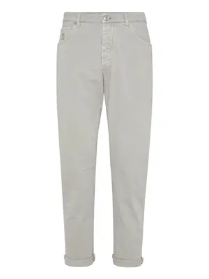 Brunello Cucinelli Straight Jeans - Neutrals