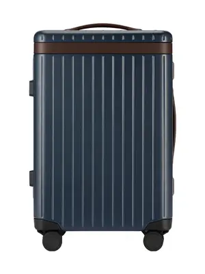 CARL FRIEDRIK Carl Friedrik The Carry-On Zipped Suitcase Navy/hackett