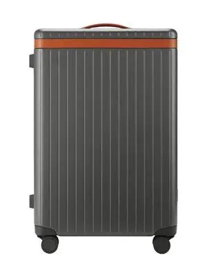 CARL FRIEDRIK Carl Friedrik Check-In Suitcase Grey / Cognac