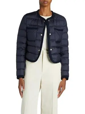 Moncler Gencay Down Jacket - Navy Blue