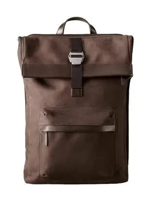 CARL FRIEDRIK City-hopper Nubuck Backpack - Chocolate