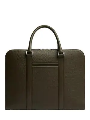 CARL FRIEDRIK Palissy Briefcase - Dark Olive