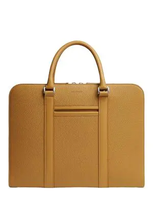 CARL FRIEDRIK Palissy Briefcase - Mustard Yellow