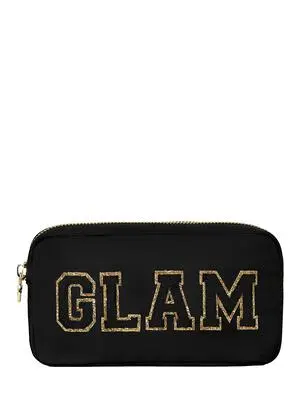 Stoney Clover Lane Stoney Clover Lane Small Glam Pouch Noir/ Glam