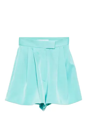 Alex Perry Pleated Shorts - Blue
