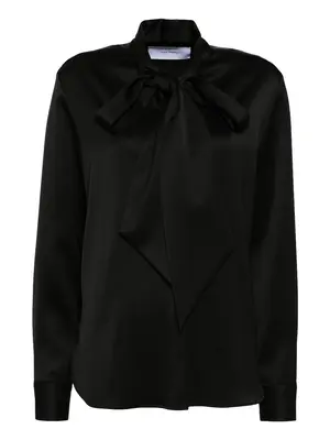Alex Perry Tie Shirt - Black