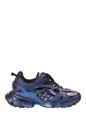 Balenciaga Track.2 Metallic Sneakers - Purple
